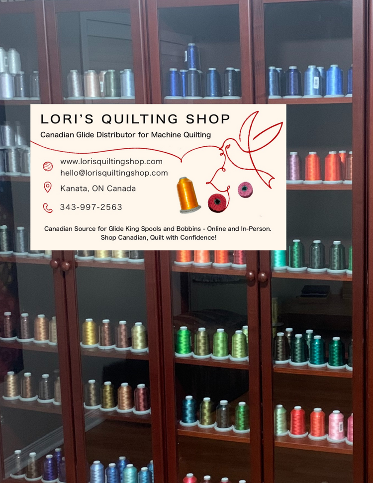 Canadian Glide & WonderFil Thread Distributor – Lori's Quilting Shop